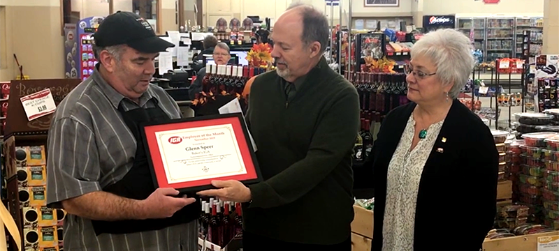 Congratulations to the November 2019 IGA Employee of the Month!