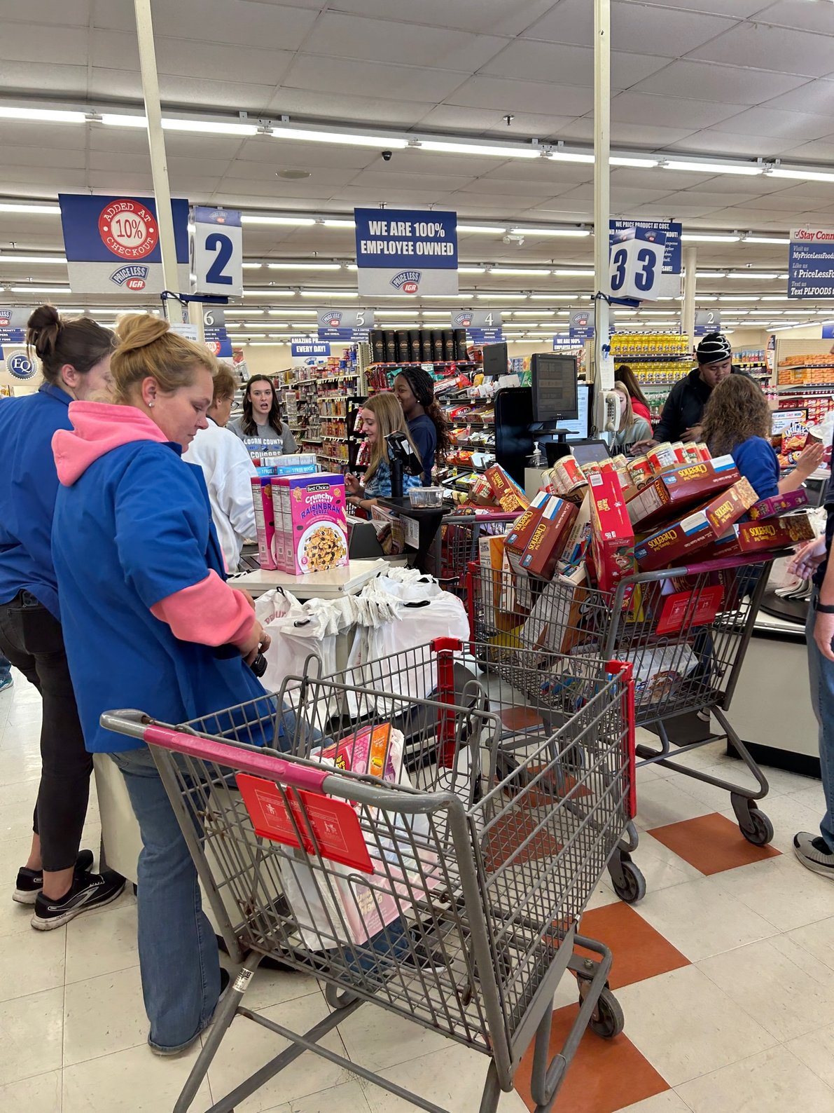 Price Less IGA's 'Seniors Helping Seniors' A Success