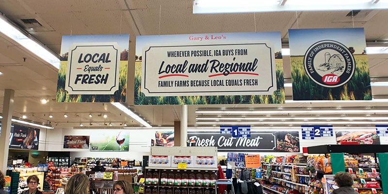 Local Equals Fresh the IGA Way