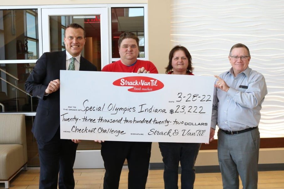 Strack & Van Til Checkout Challenge Aids Community