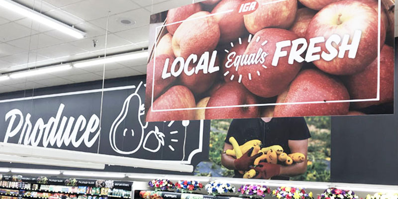 How IGA Signage & Décor Can Refresh Your Store & Drive Sales